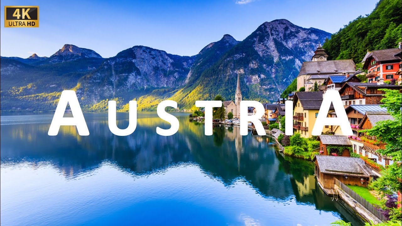 Austria In 4K(UHD) With Calming Music For Relaxing And Studying ...