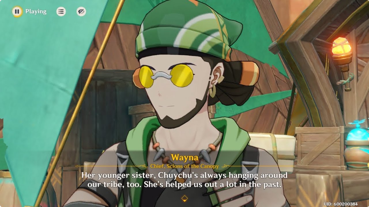 Genshin Impact:Meeting Wayna - YouTube