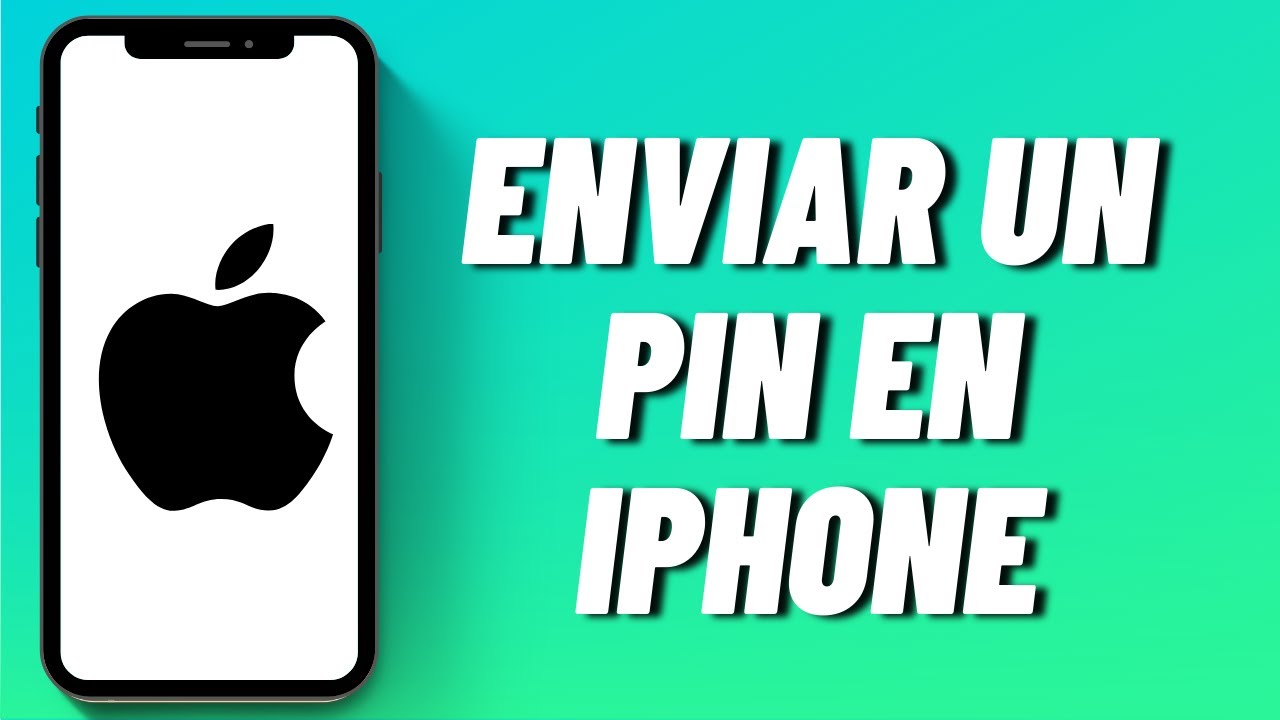 Cómo enviar un Pin en iPhone - YouTube