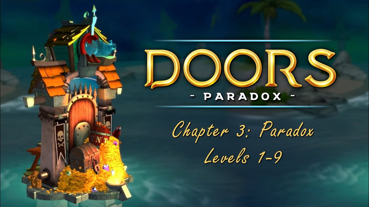 DOORS: PARADOX Chapter 3 / Levels 1-9 / Gems, scrolls, puzzles, solutions explained / PC - YouTube