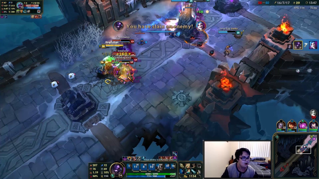 FULL AD ALISTAR AND ATTACK SPEED ANNIE (ARAM) - League of Legends - YouTube