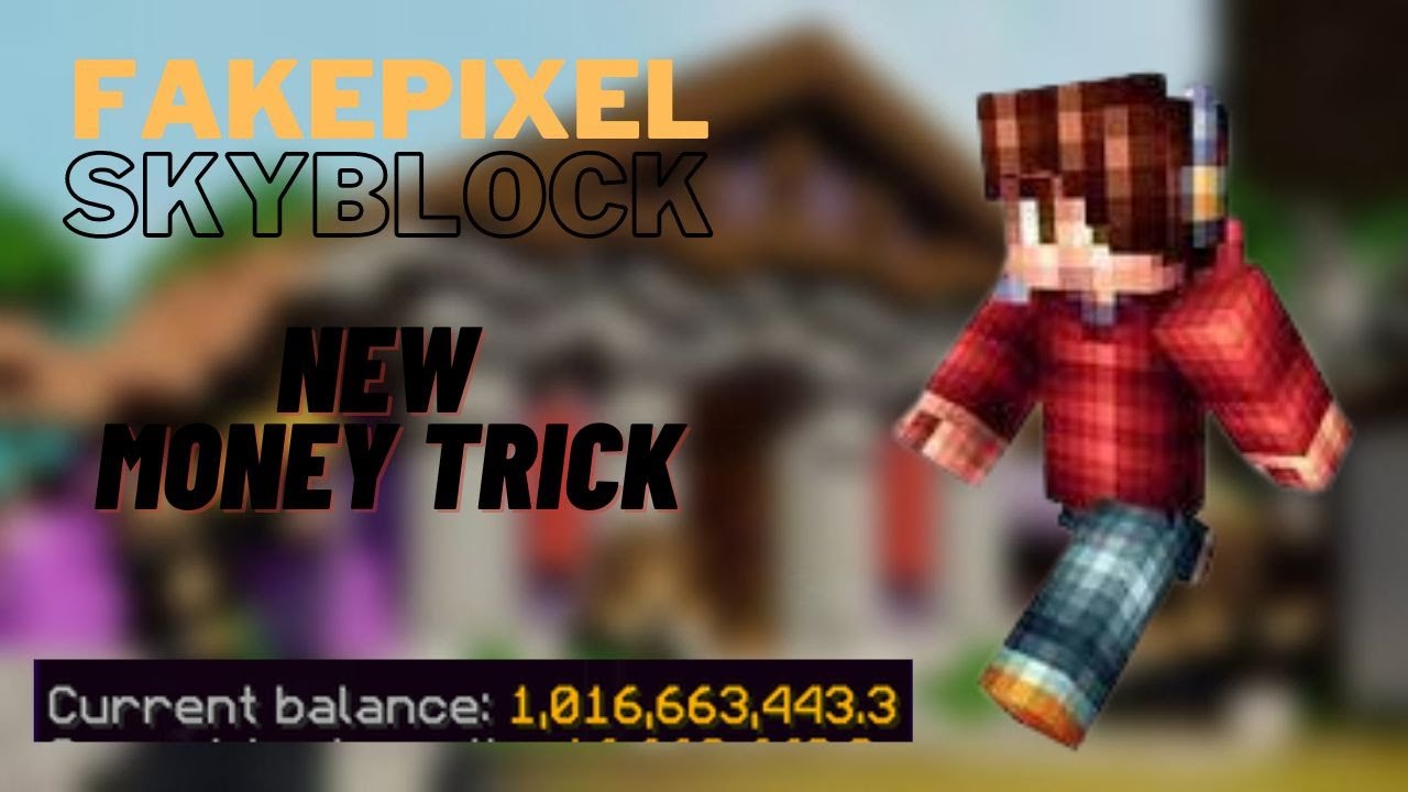 Make 7 - 8 M Per Hour | Fakepixel Skyblock | Money Making Trick ...
