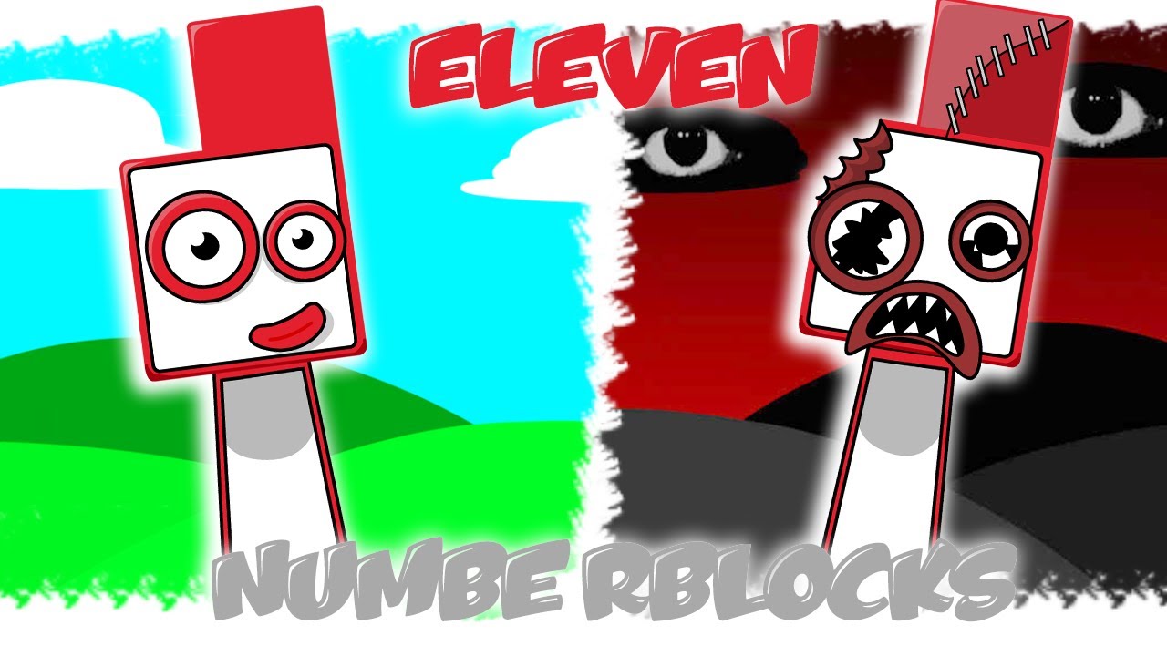 MY SPRUNKI OC : ELEVEN (From NumberBlocks) - YouTube