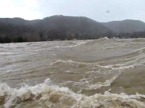 New River at Brooks Falls West Virginia - YouTube