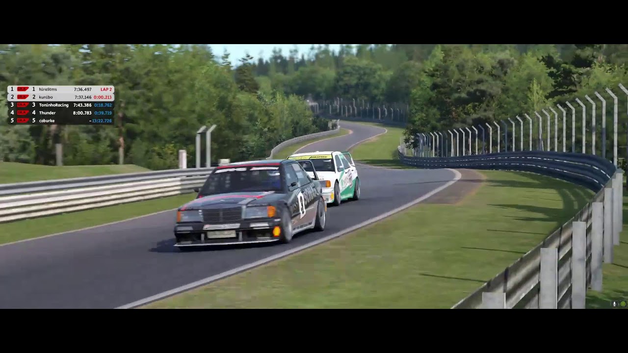 Nord DTM hiroさんの金魚のフンになってみた Automobilista 2 - YouTube