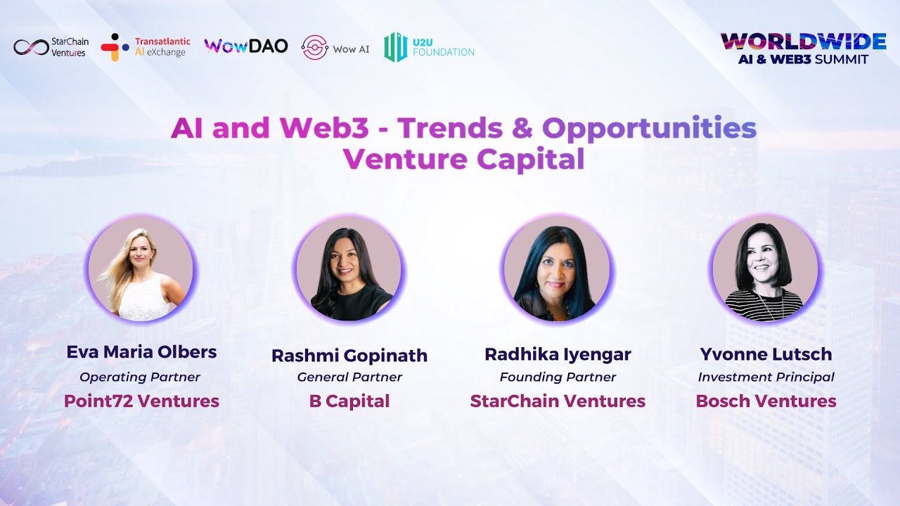 Panel: AI and Web3 - Trends and Opportunities - Venture Capital ...