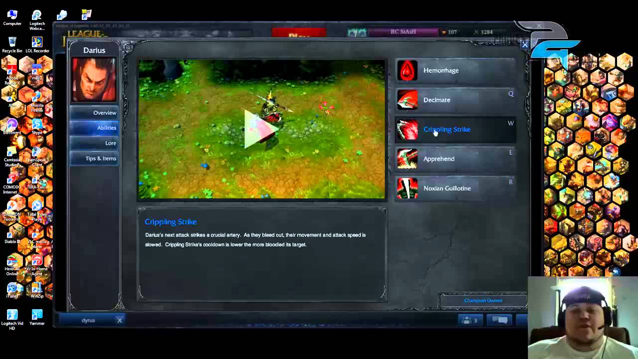 RcStash Presents: League of Legends - Darius Rune & Masteries Guide ...
