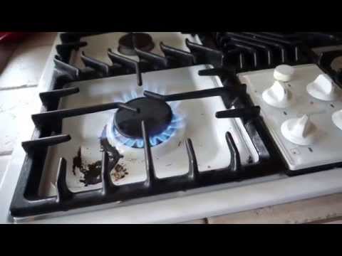 Using the Gas Stove in the Kitchen