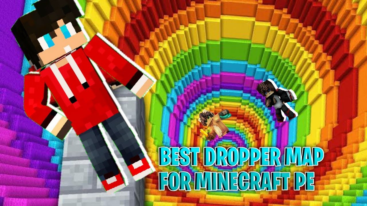 Best Dropper Map For Minecraft PE 😍Nixztro Minecraft 🥵 (മലയാളം) - YouTube
