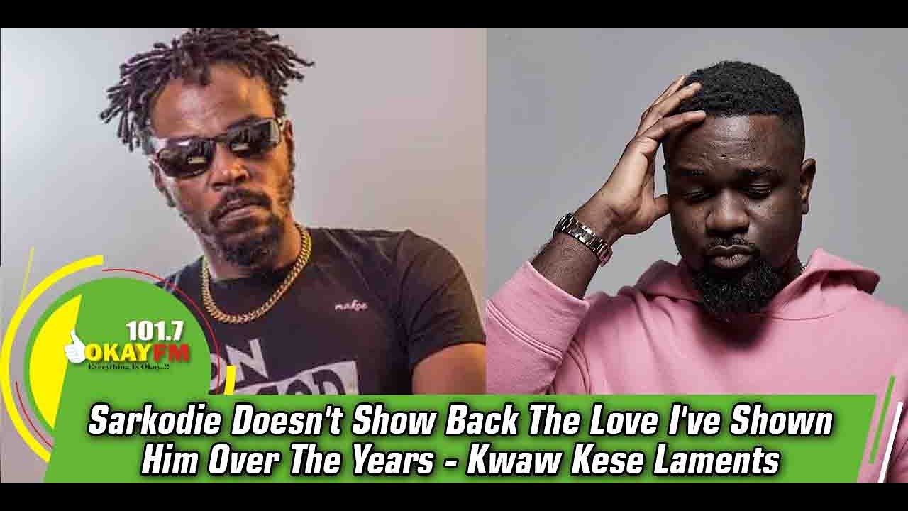 Sarkodie Doesn't Show Back The Love I've Shown Him Over The Years ...