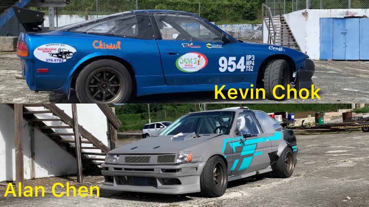 First test of rear wheel drive monsters - YouTube