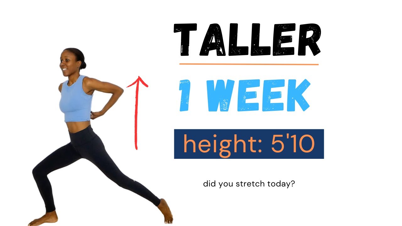 Taller in 1 week // How to become Taller FAST // day 7 - YouTube