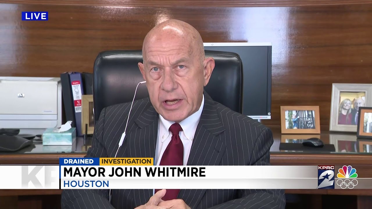 Mayor gives KPRC 2's 'DRAINED' investigation, reporter Amy Davis credit ...