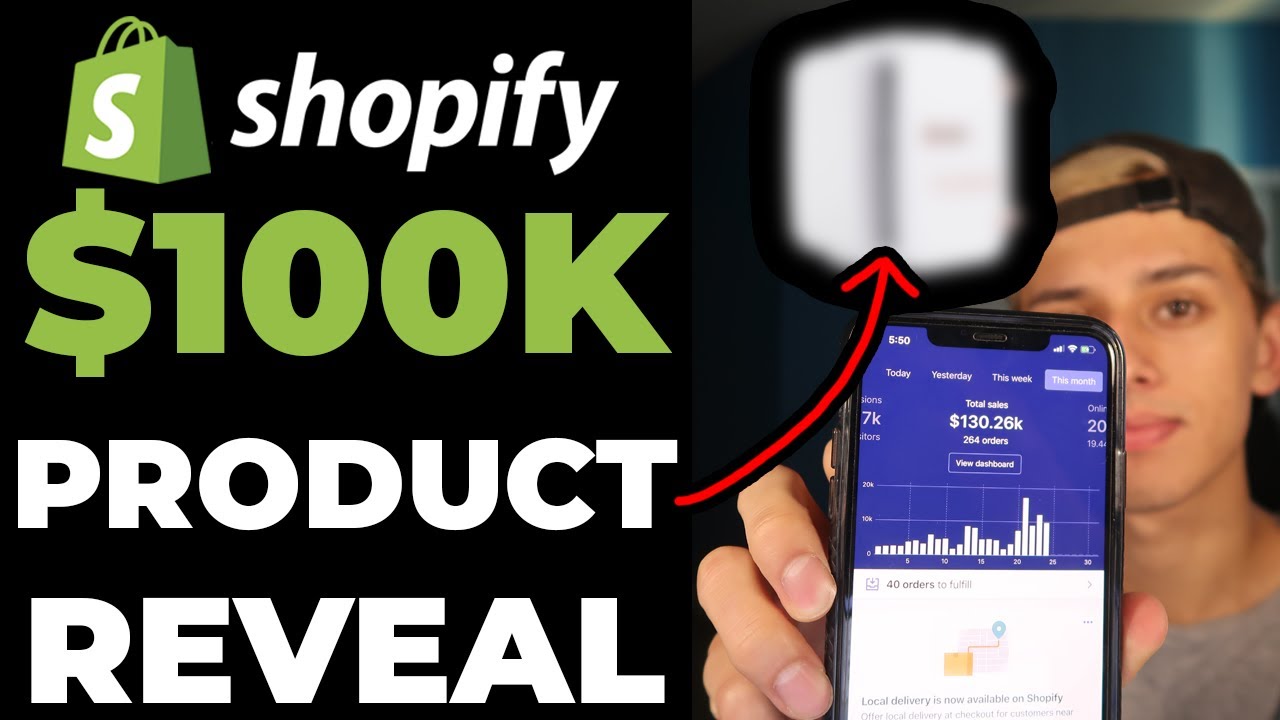 Revealing MY $100K/Mo Dropshipping Product | Shopify Dropshipping - YouTube