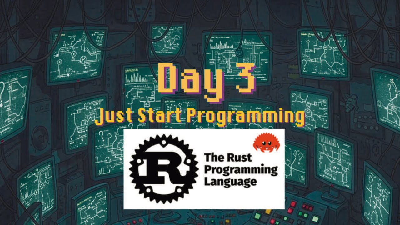 Learning Rust Programming Language - day3 - YouTube
