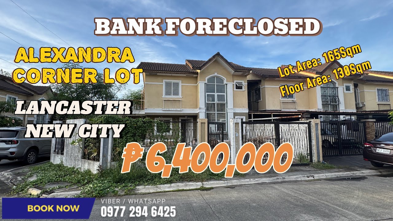 ALEXANDRA CORNER LOT • BDO FORECLOSED • LANCASTER NEW CITY GENERAL ...