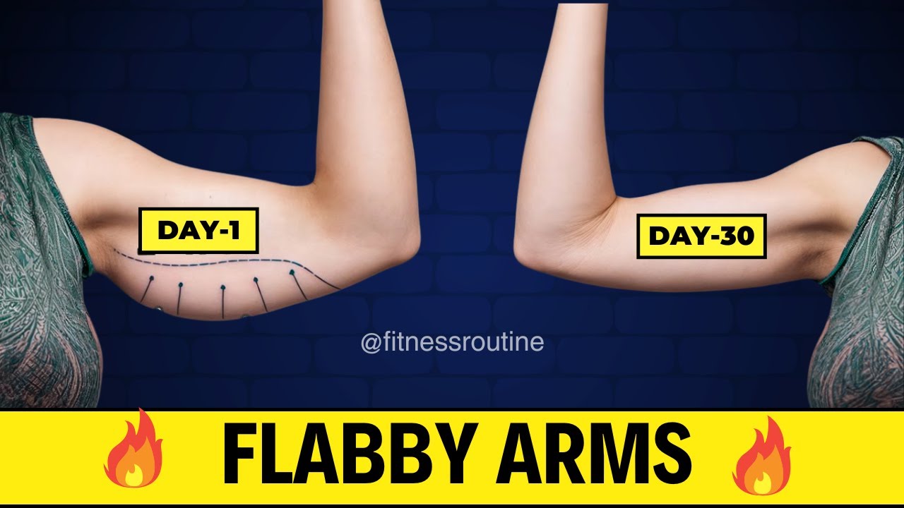 Flabby Arms 👉 Do These Exercise to lose ARM FAT | Arms Workout | Slim ...