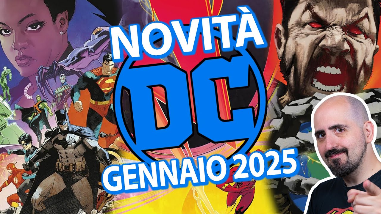 Tutte le Novità DC / Panini di GENNAIO 2025: POTERE ASSOLUTO! - YouTube