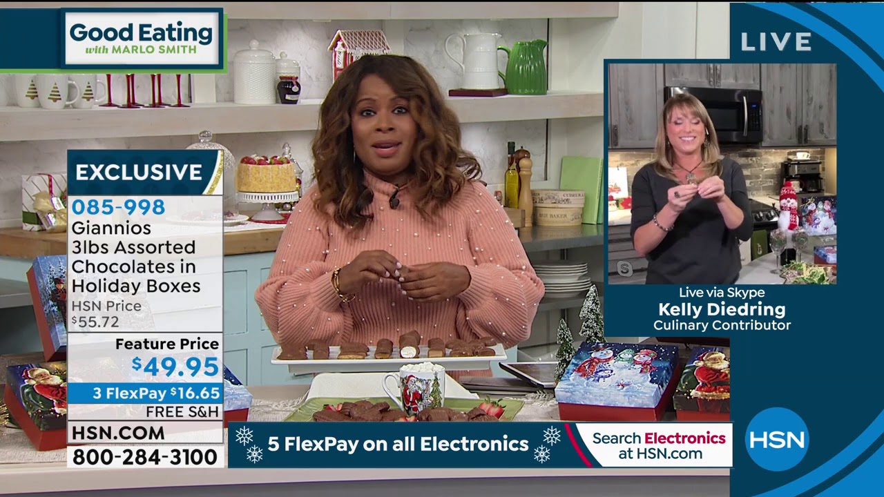 Giannios 3 lbs. Assorted Chocolates in Holiday Boxes - YouTube