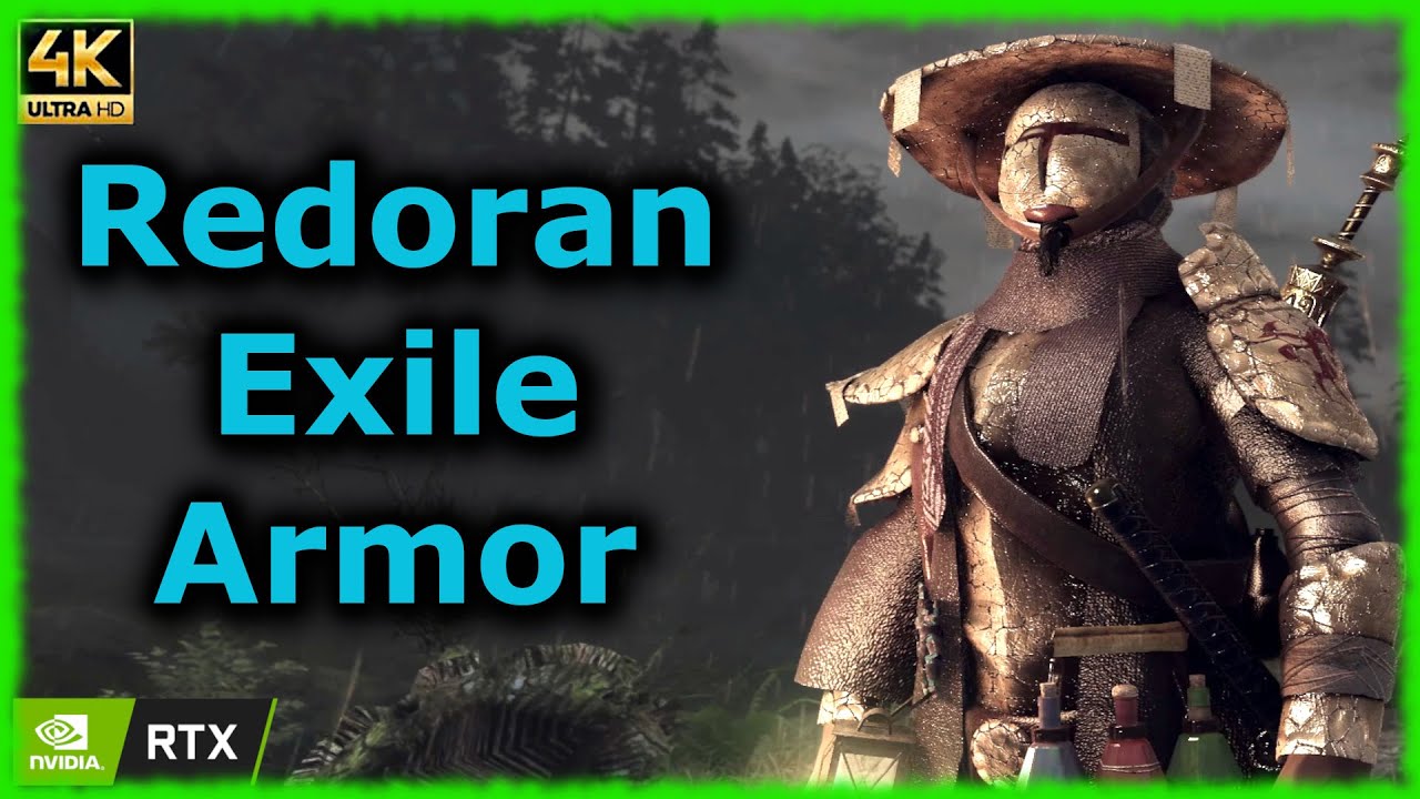 Skyrim Special Edition Mod - Redoran Exile Armor - YouTube