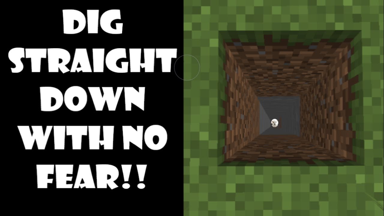 Why you never dig straight down LOL - YouTube