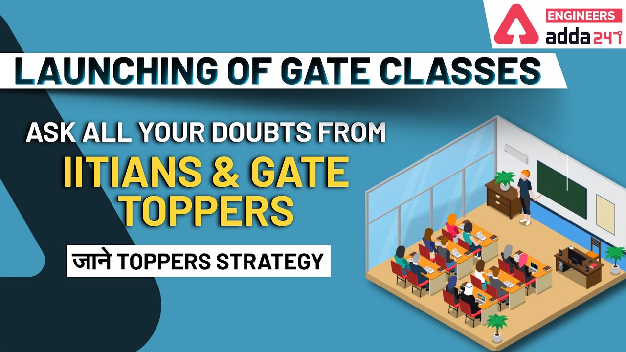 Launching of GATE Classes| Asked your All Doubt with IITians & GATE ...
