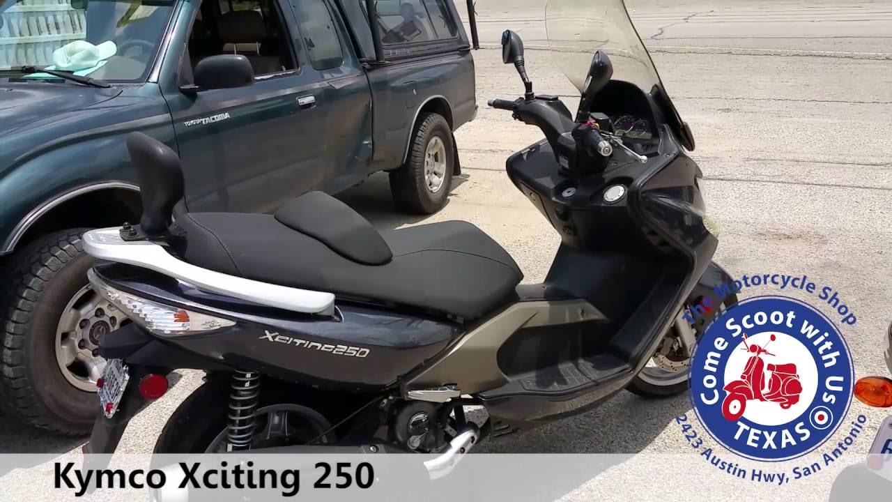 Kymco Xciting 250 - YouTube