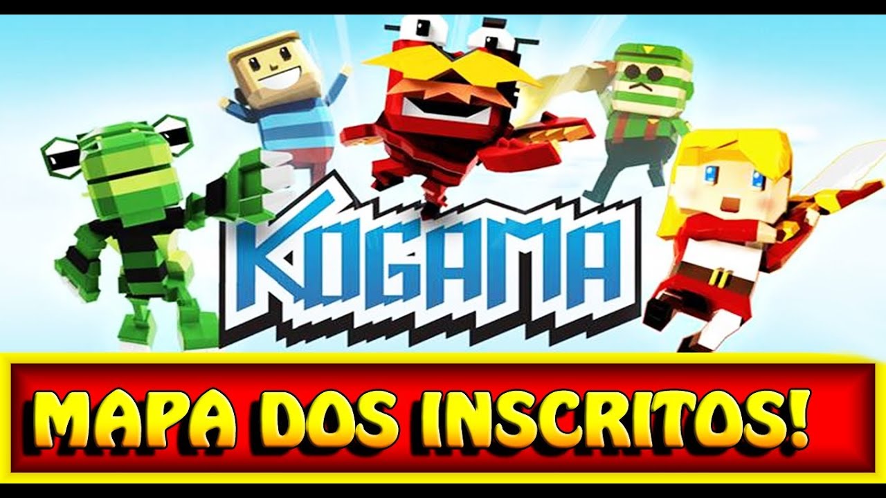 KOGAMA - MAPA DOS INSCRITOS - YouTube