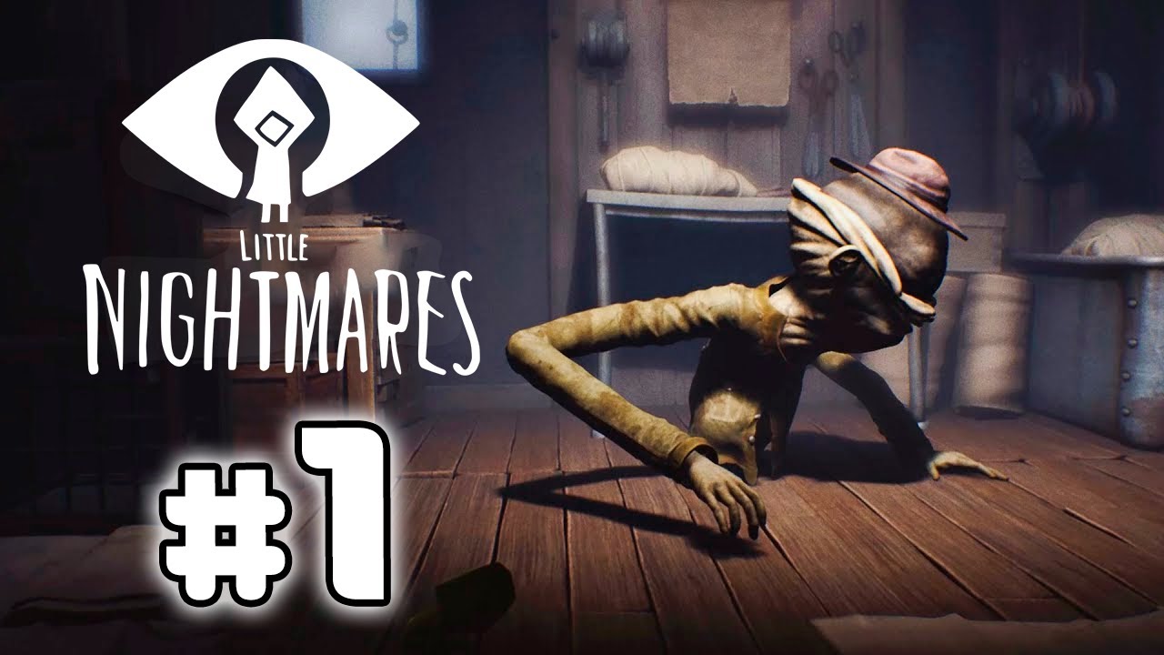 LITTLE NIGHTMARES #1 - Inicio da Gameplay - Olha o braçudo vindo ai ...