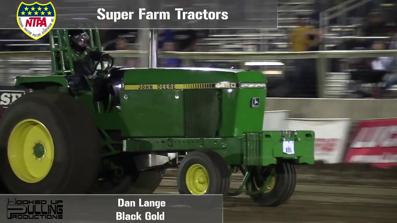Super Farm Tractors Pulling at Ellsworth, WI - June 9th, 2018 - YouTube