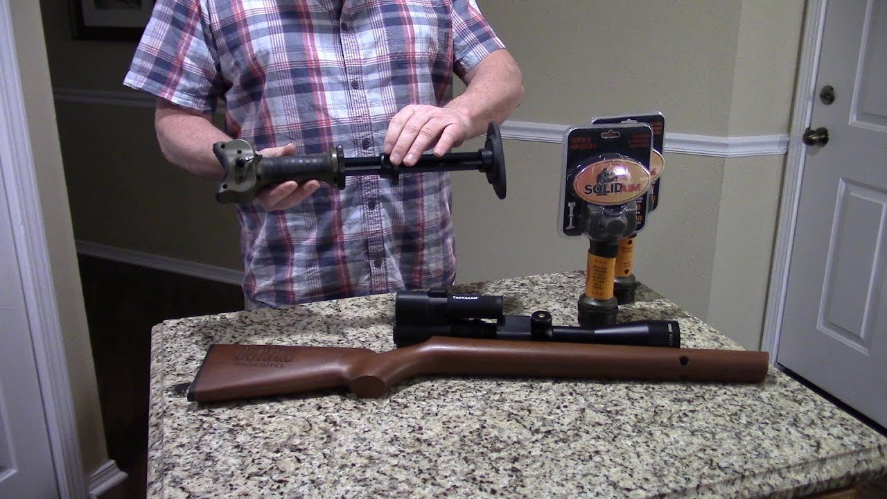 SolidAim Infinitely adjustable expandable and retractable shooting ...
