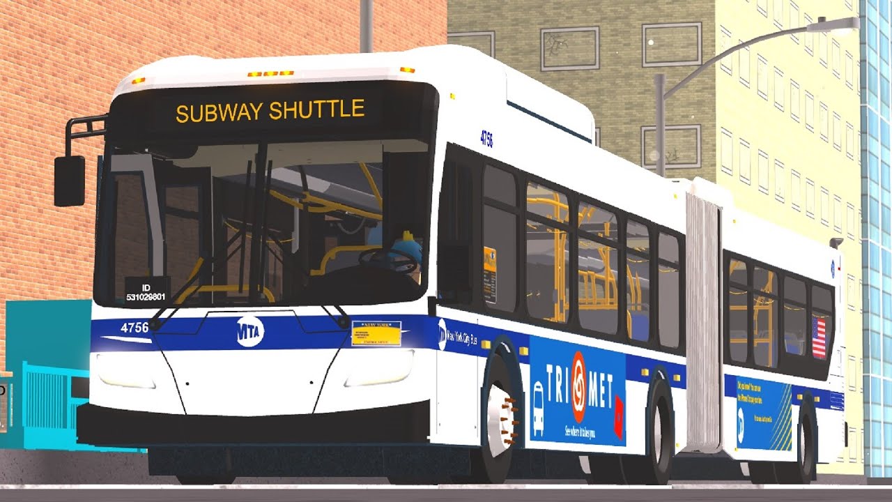 (Roblox) MTA New York City Transit 2012 New Flyer Xcelsior XD60 4756 on ...