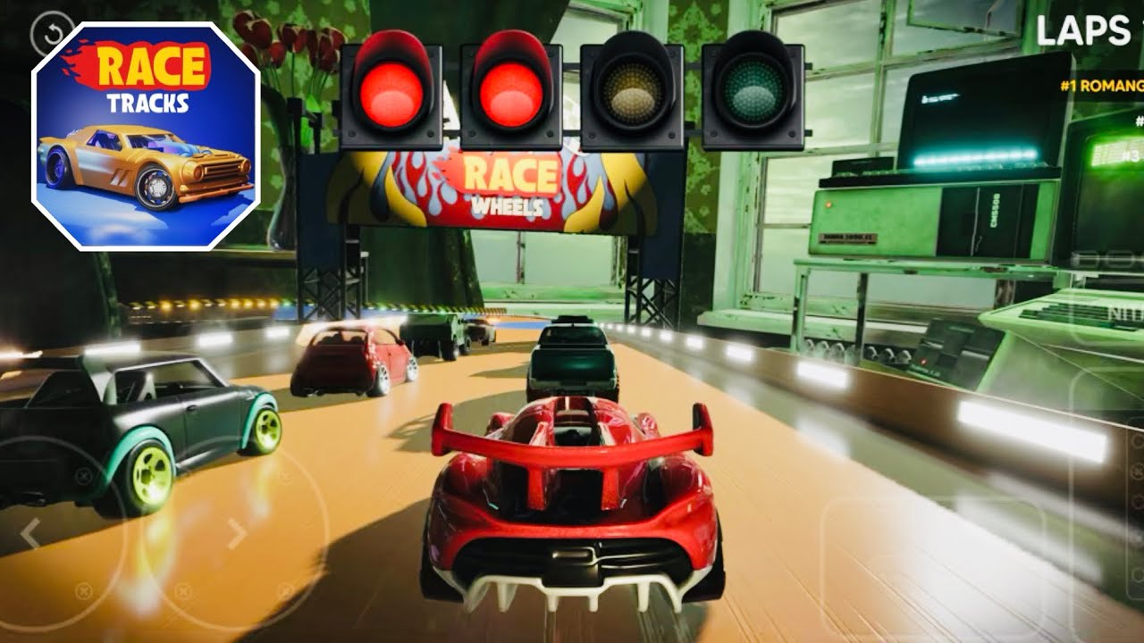 RACE TRACKS | iOS | Global | First Gameplay - YouTube