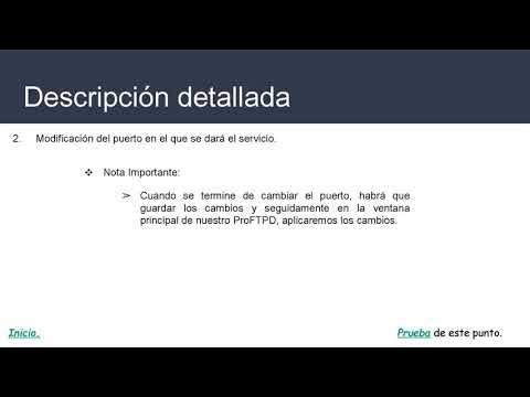 Instalacion de servidor FTP Proftpd - YouTube
