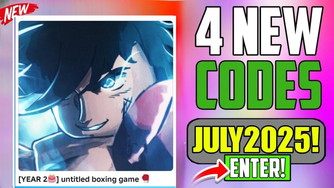 *SECRET UPDATE!* | UNTITLED BOXING GAME CODES JULY 2025 | ROBLOX UBG ...