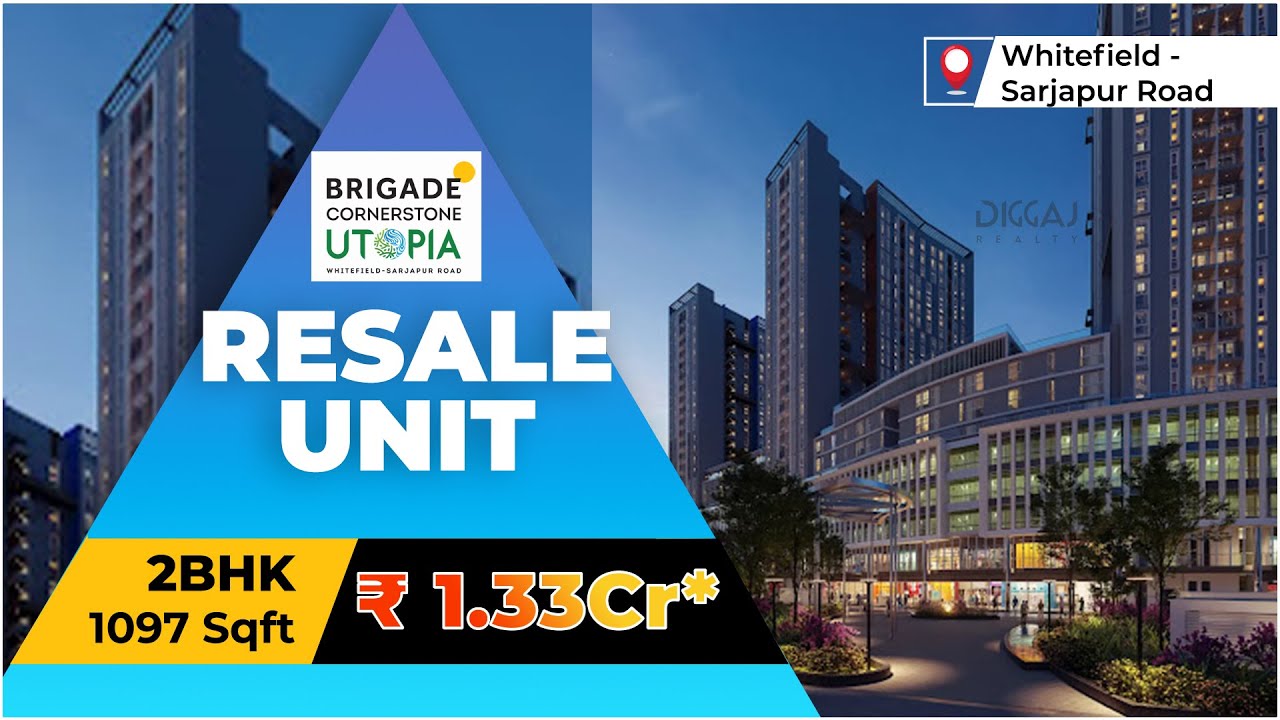 Brigade Cornerstone Utopia for Resale Varthur, Whitefield, Sarjapur ...