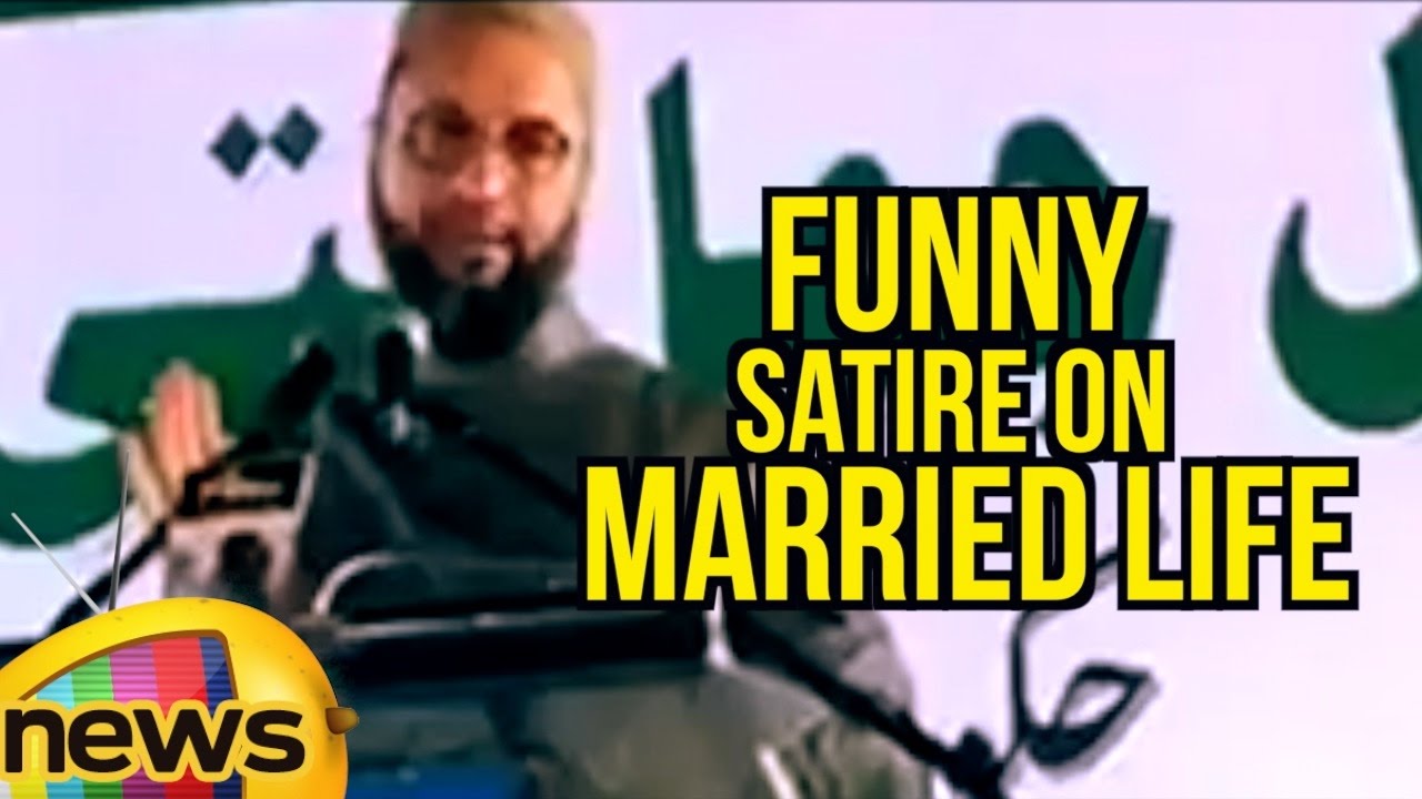 Asaduddin Owaisi Funny Satire On Married Life | Responds On Allegation ...