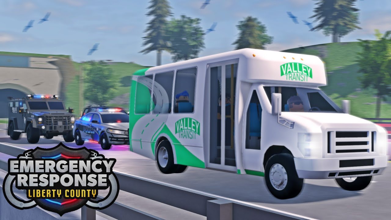 Bus Starts Pursuit With EXPLOSIVES! (Emergency Response : Liberty ...