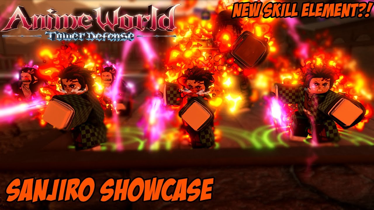 Anime World Tower Defense Sanjiro (Tanjiro) Showcase! - YouTube
