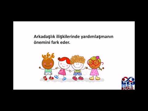 HEP C REHBERLİK 20. DERS    Arkadaşlık ilişkilerinde yardımlaşmanın önemini fark eder.