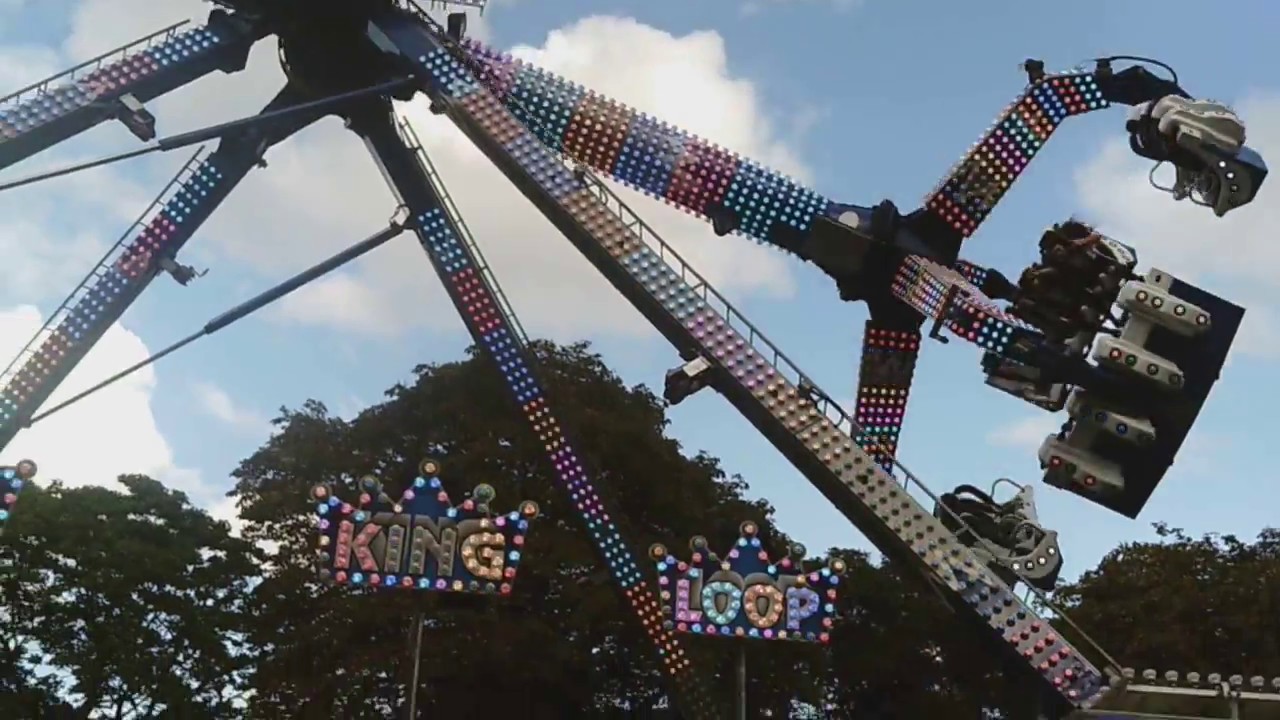 THE KING At Witney Feast Fun Fair/Off-Ride - YouTube