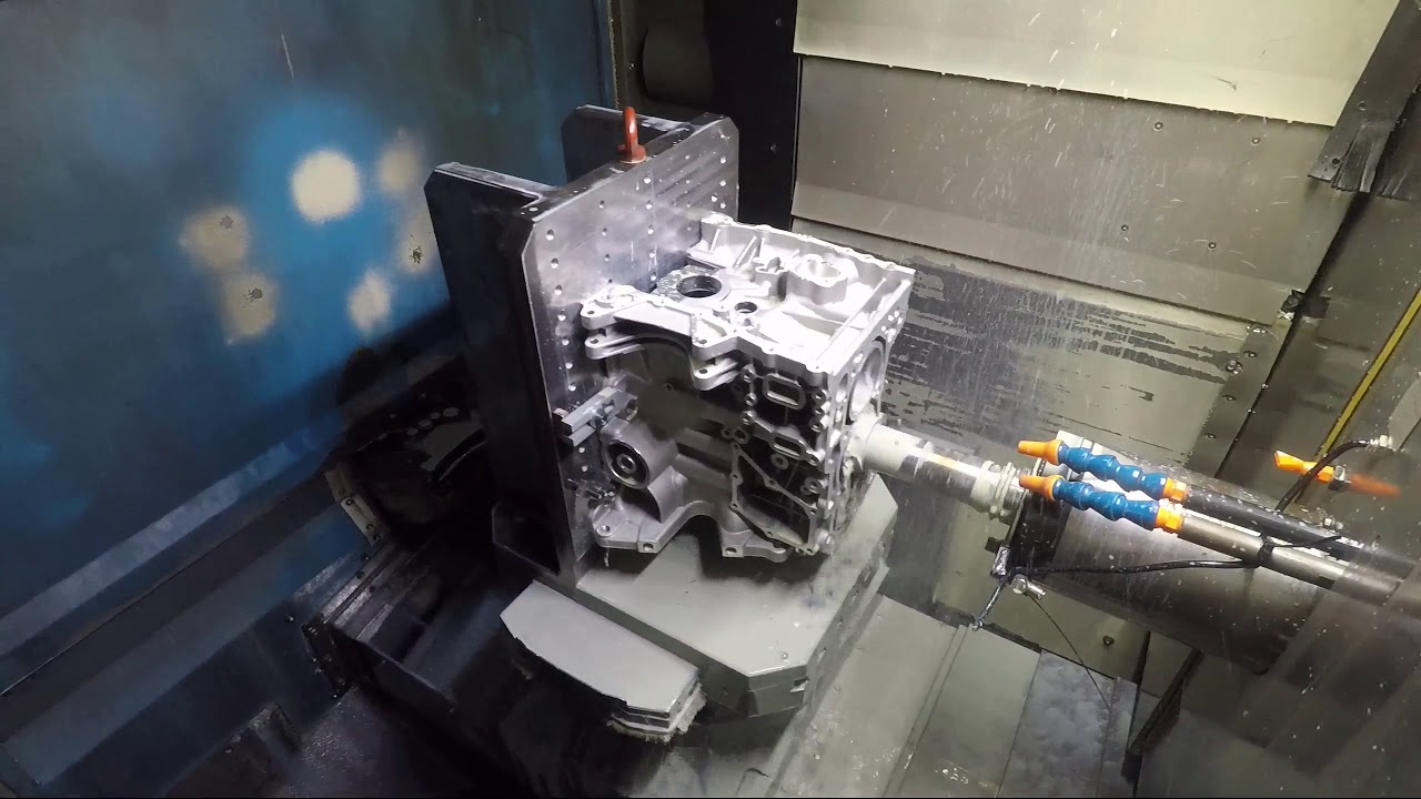 ID35: I3 engine block 3 stage finish honing of RSW-coat to smooth peak ...