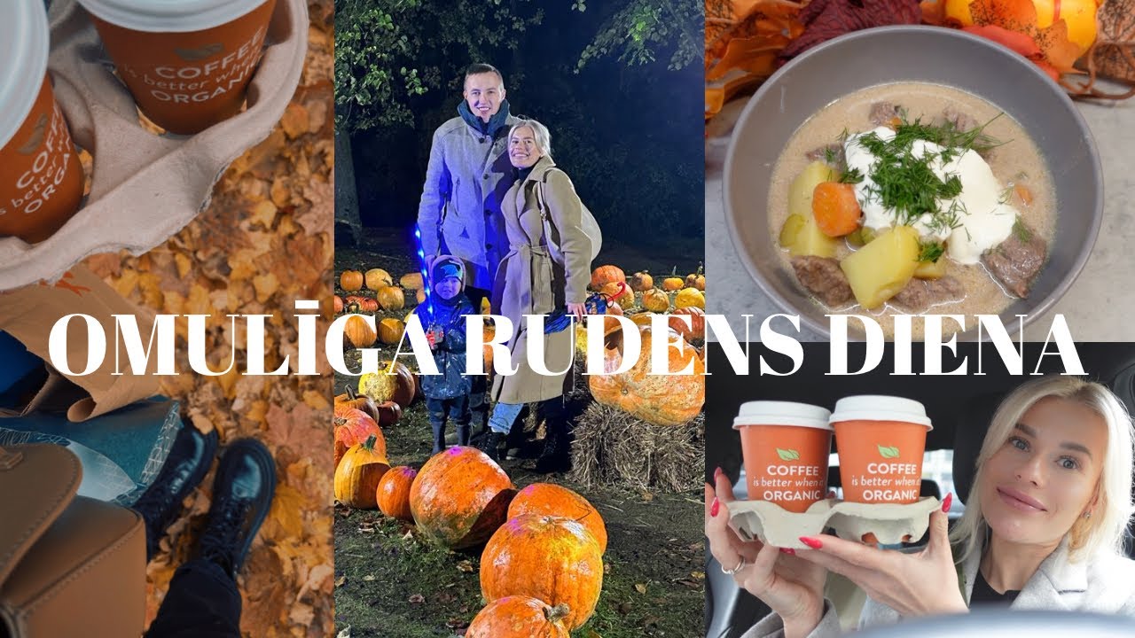 HALOVĪNU PARKS, RUDENS KAFIJU TESTS, GATAVOJU SAUTĒJUMU.RUDENS EPIZODE ...