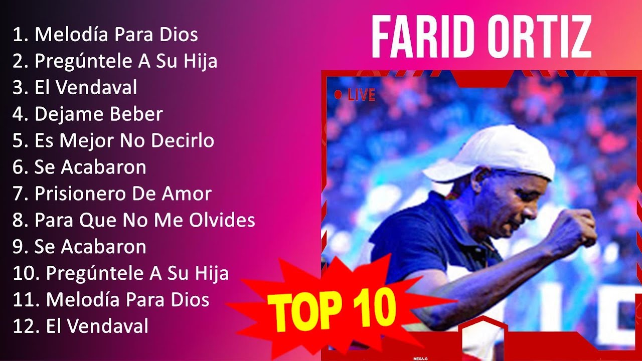 F a r i d O r t i z 2023 MIX Top 10 Best Songs Greatest Hits Full Album ...