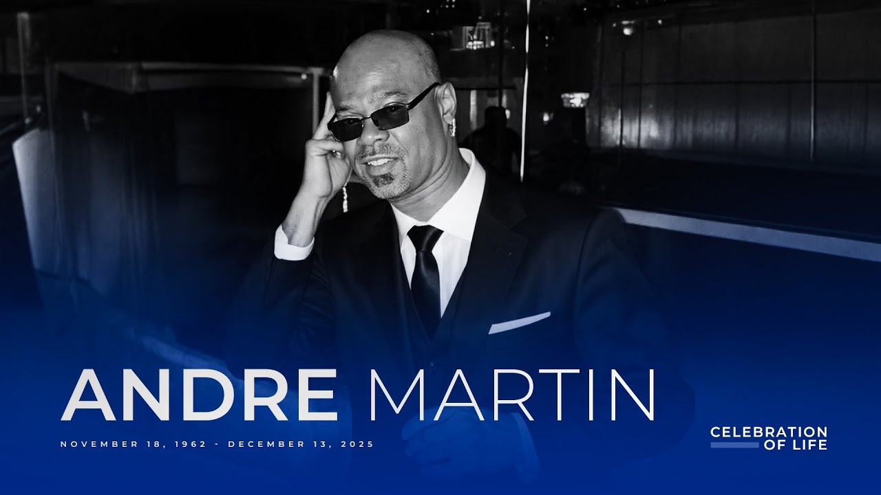 Celebration of Life | Andre Alfred Augustus Martin - YouTube
