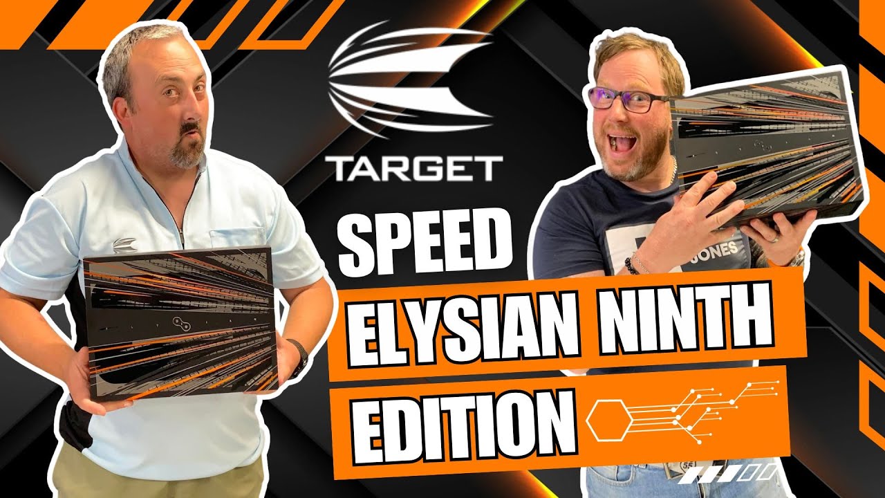 EXCLUSIVE LOOK AT THE ELYSIAN 9 SPEED EDITION TARGET DARTS AT TARGET HQ ...