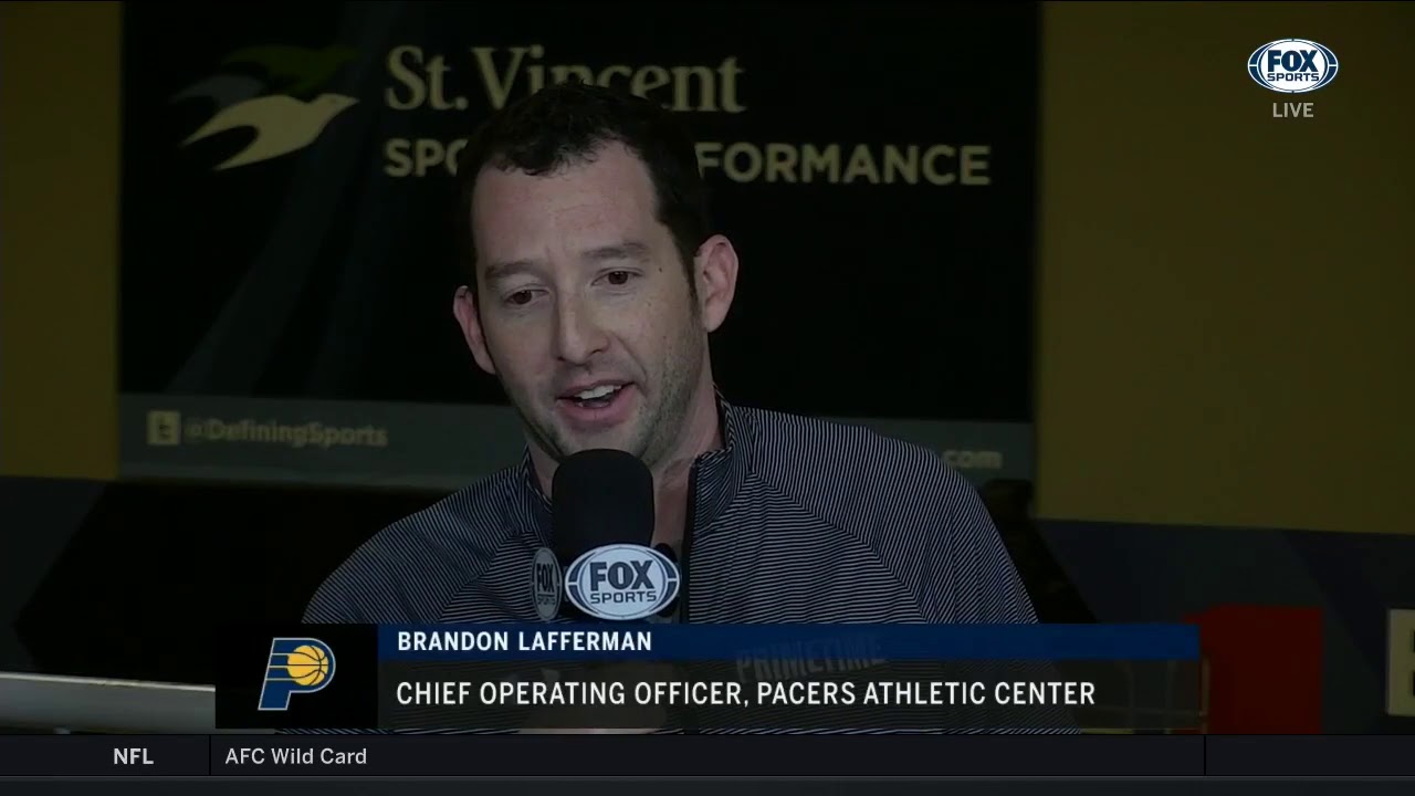 JJ with Brandon Lafferman of Pacers Athletic Center - YouTube