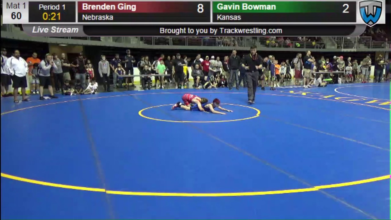 112 Intermediate 60 Brenden Ging Nebraska vs Gavin Bowman Kansas ...