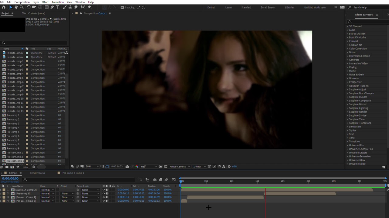 Adobe After Effects 2020 D After Effects Edits stefan and katherine 1 ...