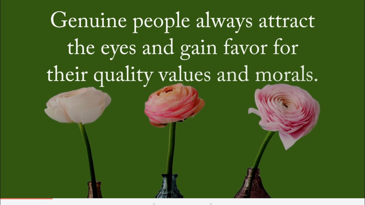 A New Day Has Come | September 24 | Genuine people always attract the ...